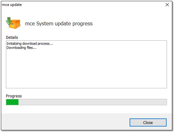 Check for Updates Fails – mce Systems Help Center